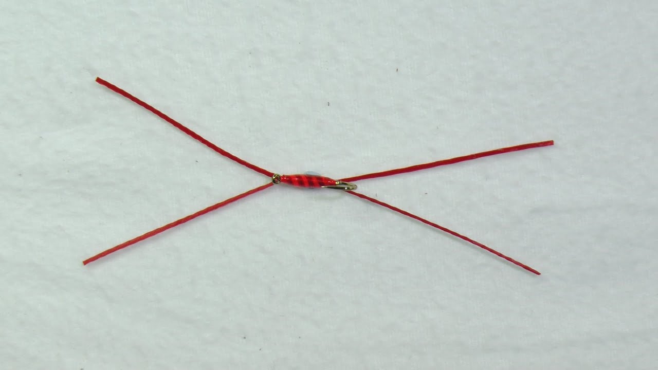 Fly Tying with Phil: The Nano-motor Bloodworm - YouTube