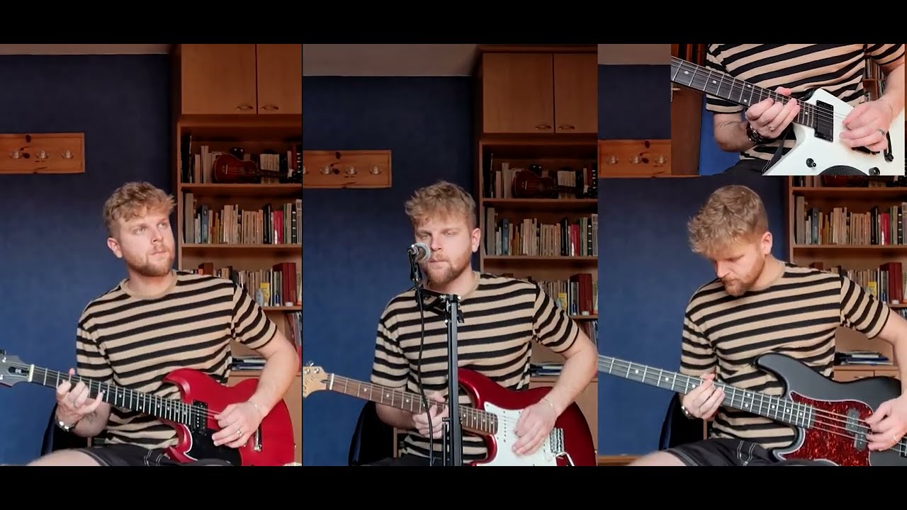 Interpol - Untitled (Vocals, Guitar and Bass Cover) - YouTube