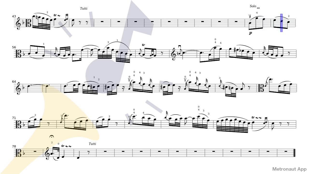 Carl Philipp Stamitz - Viola Concerto Op.1 - II. Andante moderato - YouTube