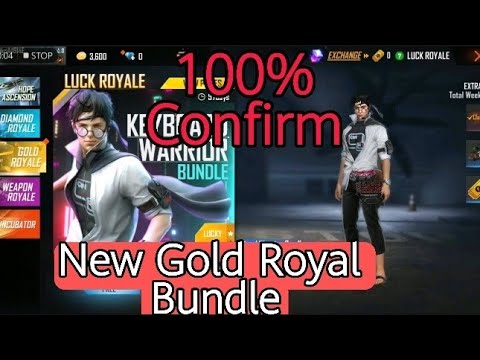 New Gold Royal Bundle. 100 % Confirm with live proof. - YouTube