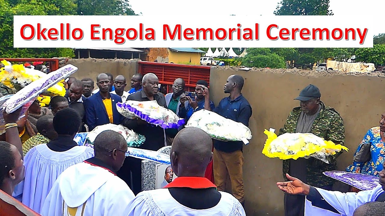 Minister Okello Engola 1st Memorial Ceremony - YouTube