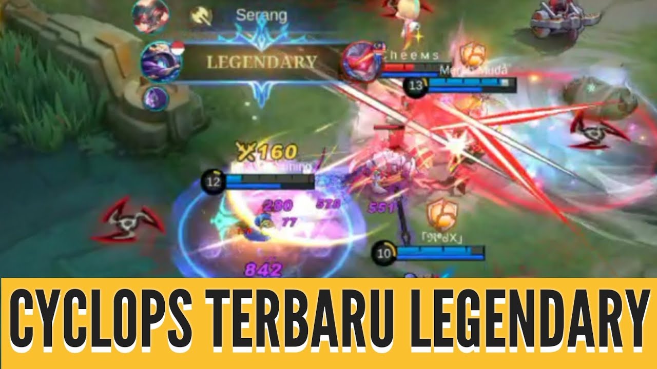 CYCLOPS TERBARU LEGENDARY COMBO KARINA MANIAC - YouTube