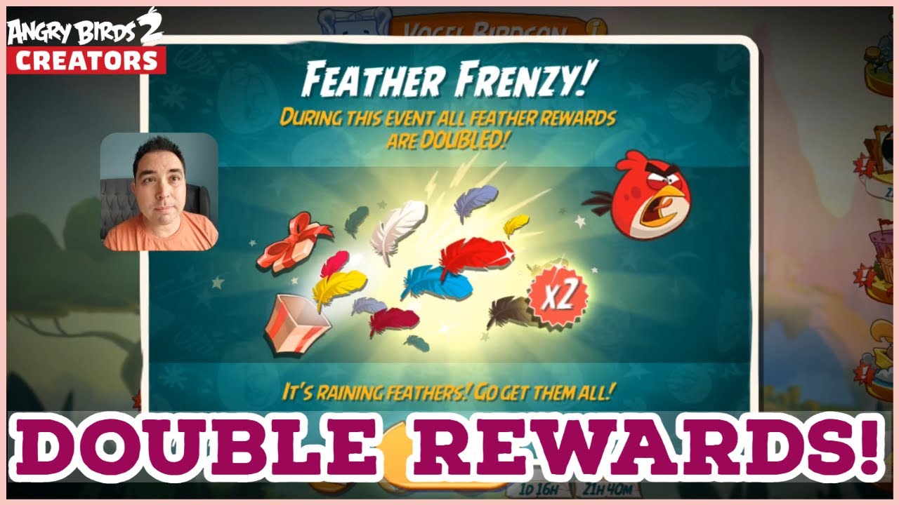 What is a Feather Frenzy and Where to get Double Feathers! Angry Birds 2 - YouTube