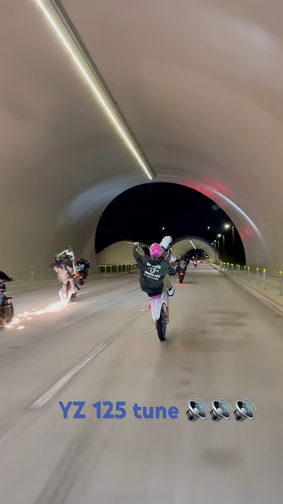 YZ 125 tune game on point #yamaha #yz125 #tune #houston #legal #stunt #dropback #fyp - YouTube