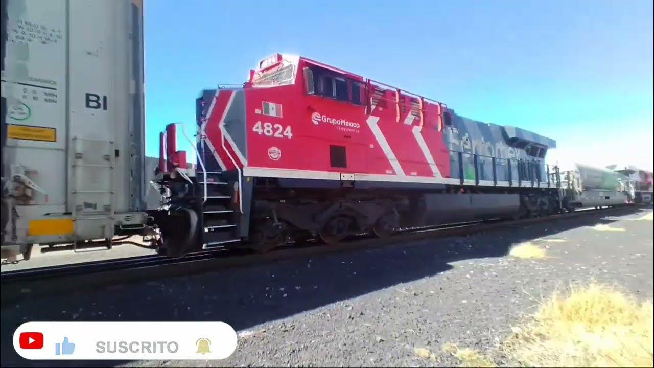 LLEGADAS Y SALIDAS DE TRENES DE #Ferromex en patio tabalaopa, #chihuahua Parte 07 - YouTube