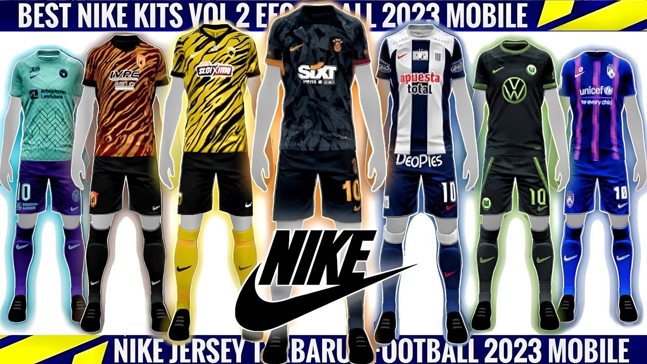 Best Nike Kits Vol 2 Edition eFootball 2023 Mobile🔥 - YouTube