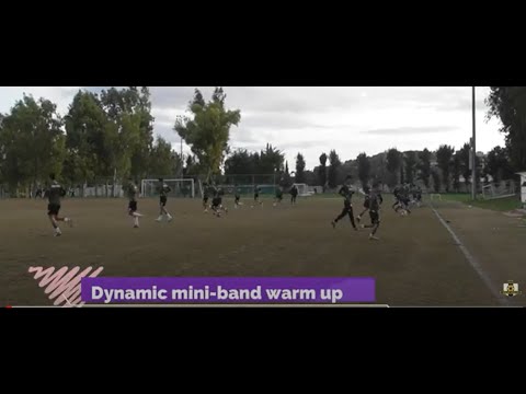 Dynamic mini-band warm up - YouTube