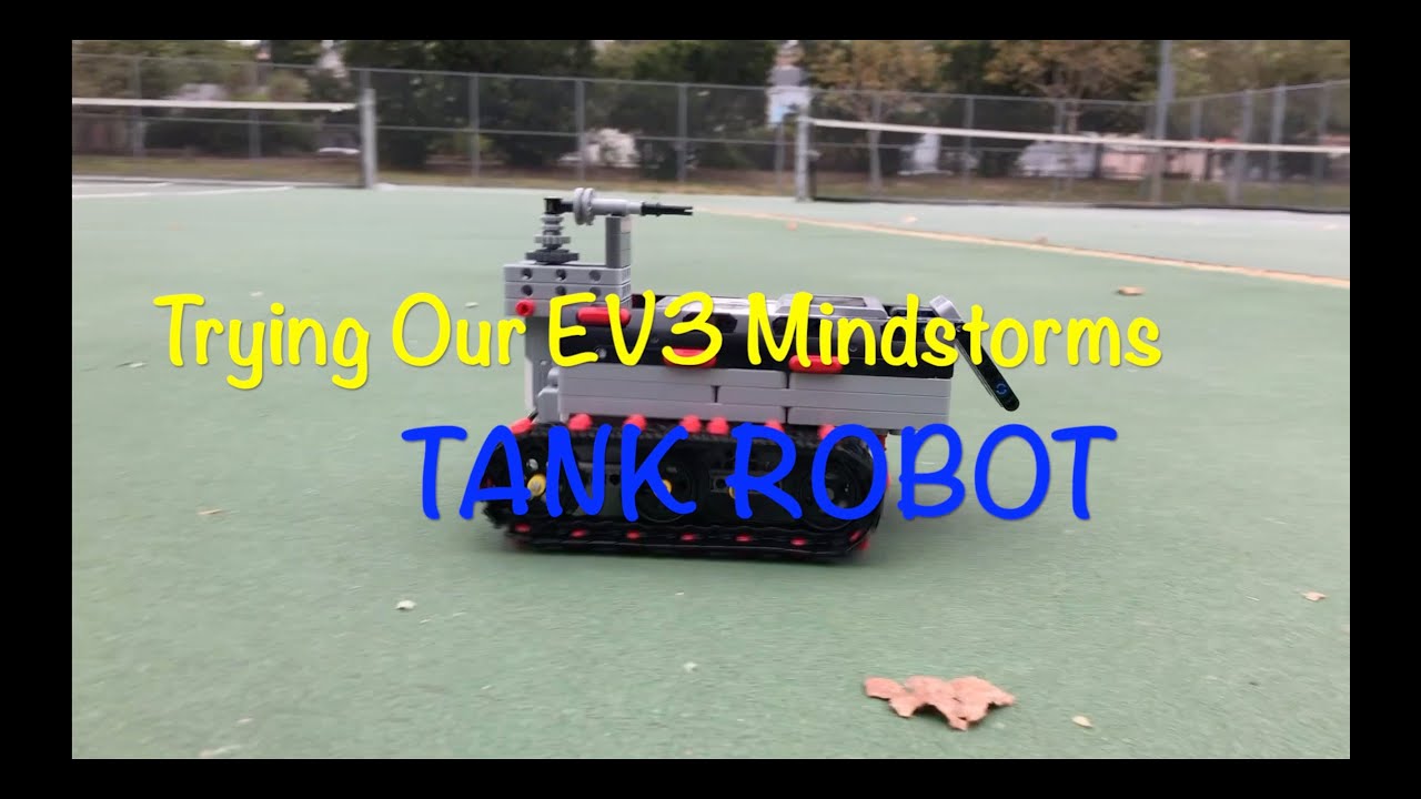 Trying Our EV3 Mindstorms TANK ROBOT - YouTube