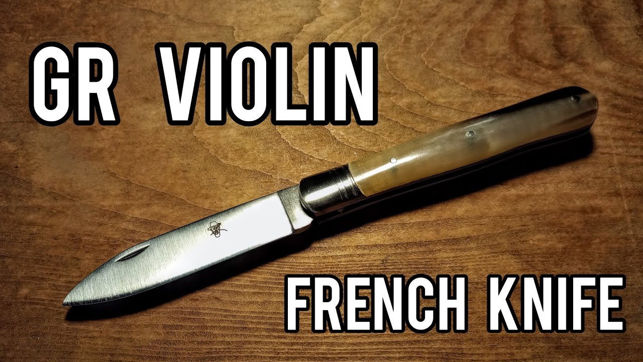 GR Violin French Pocket Knife - YouTube