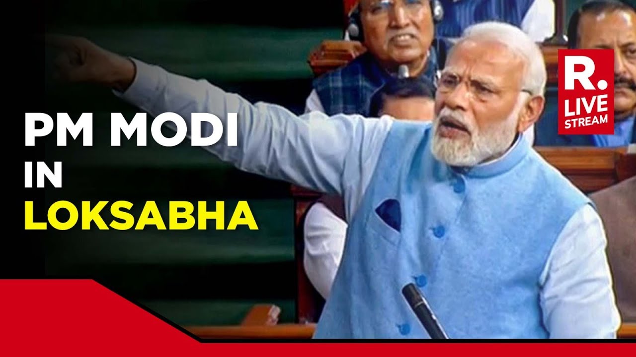 PM Modi Parliament Speech LIVE: Prime Minister in Lok Sabha | Narendra ...
