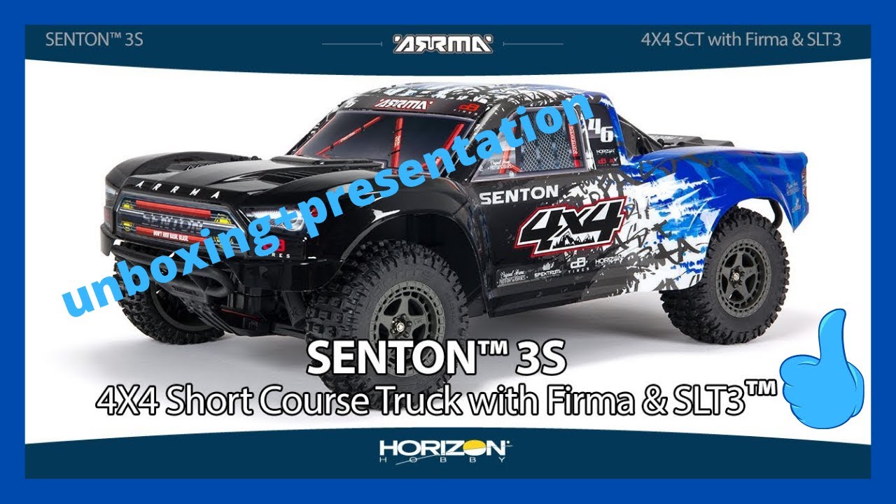 Arma senton 4x4 BLX 3S !!!! UNBOXING NEW VERSION V3 + Présentation ...