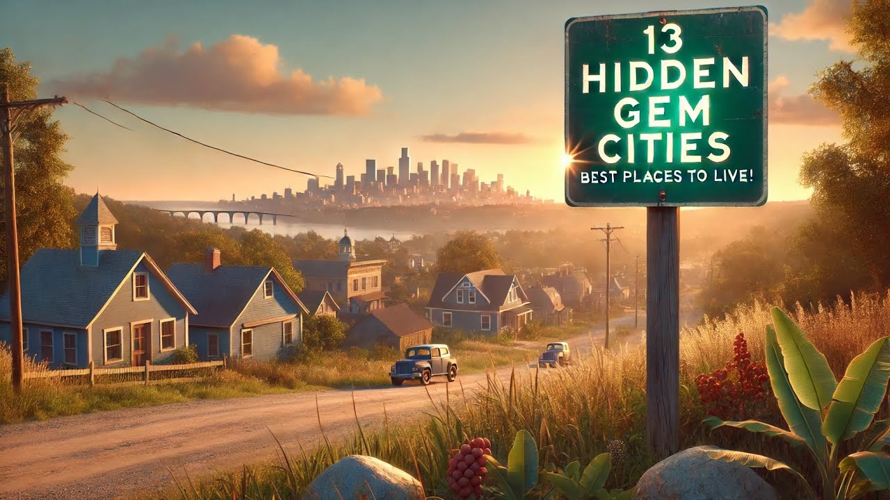 13 Hidden US Cities Where Life Feels Like a Vacation - YouTube