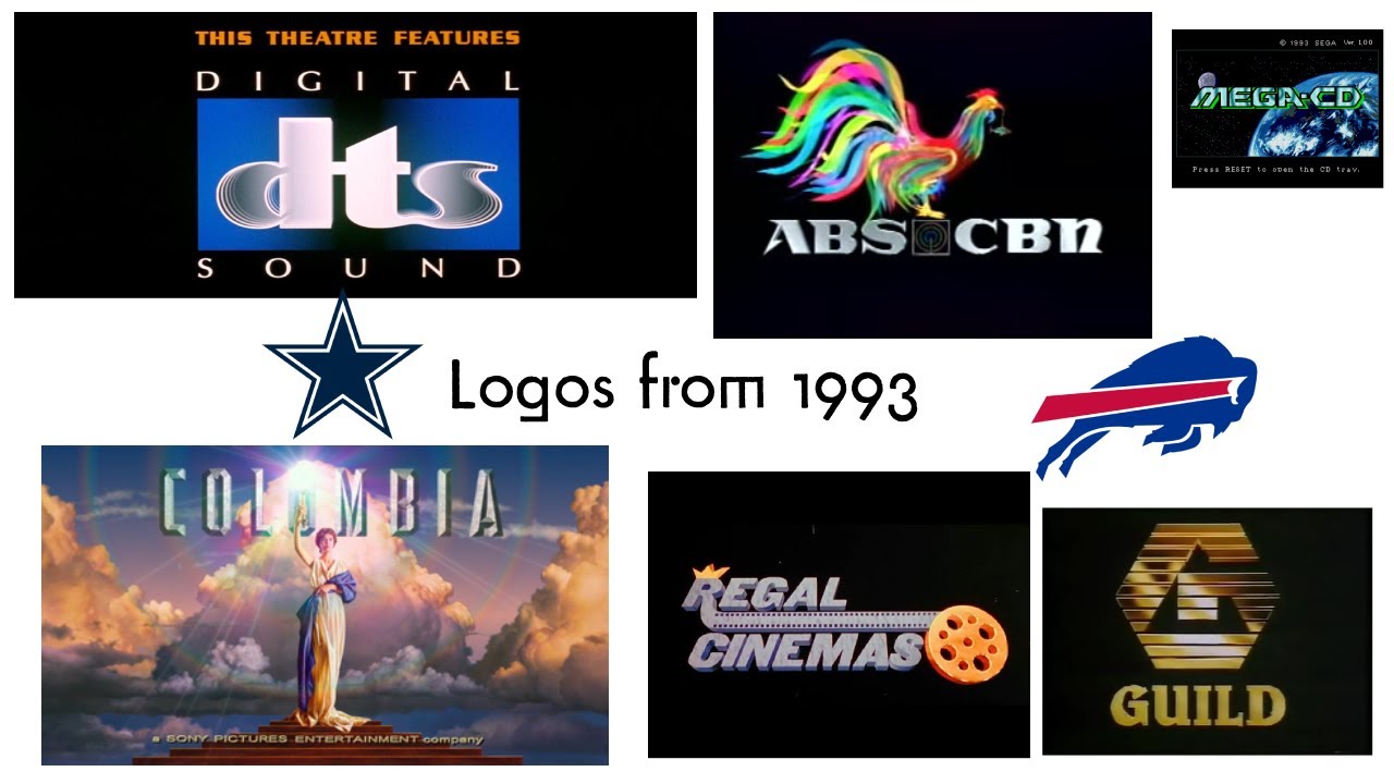 Logos from 1993 - YouTube