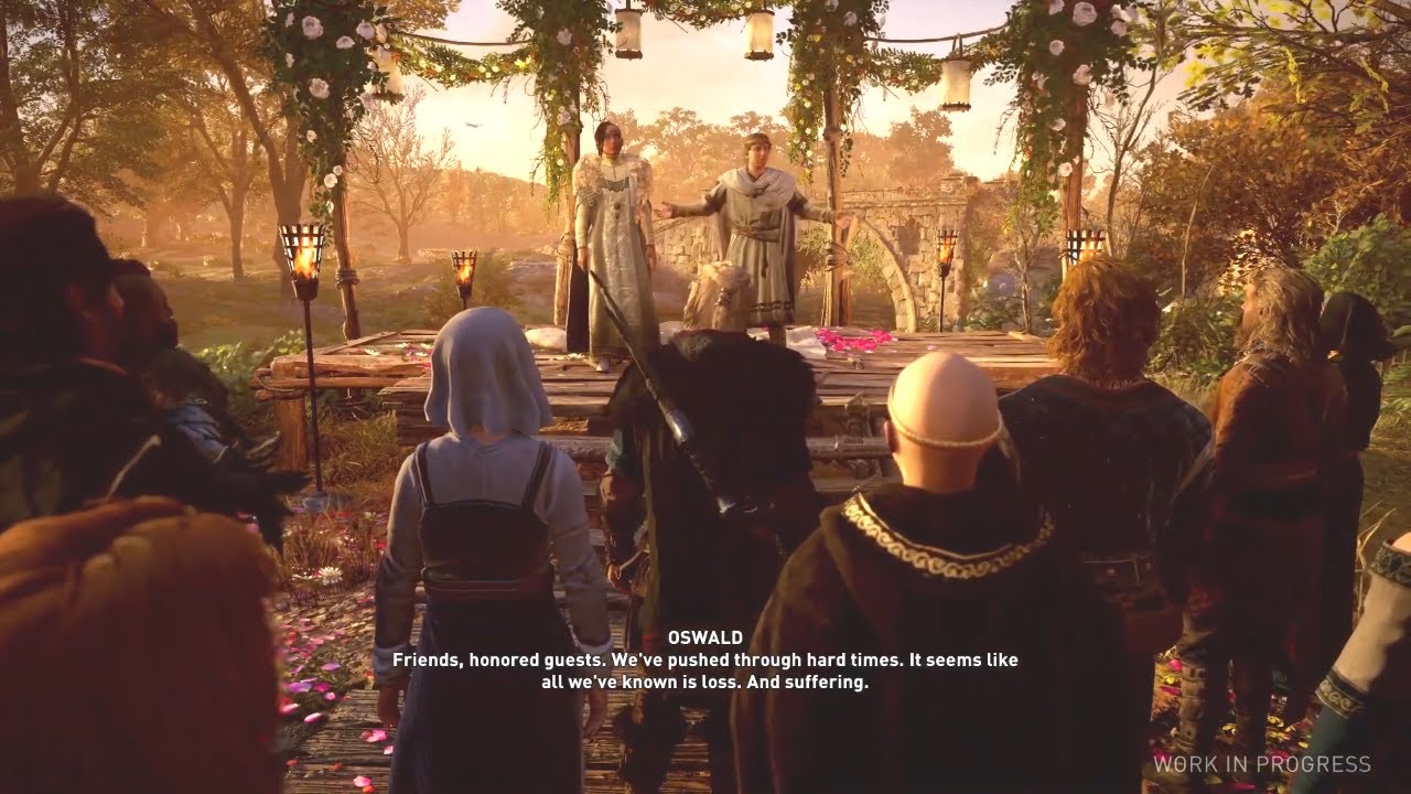 Assassin's Creed Valhalla | Oswald's Wedding Story Gameplay | IGN | The ...