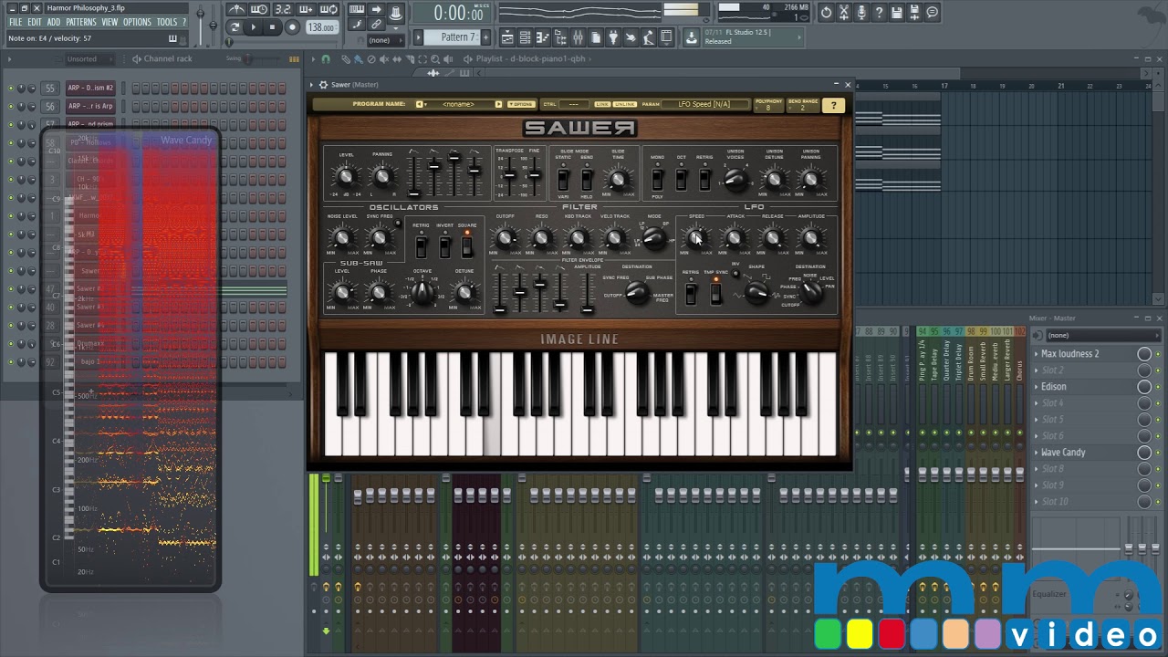Image-Line's Sawer Synth Explained - YouTube