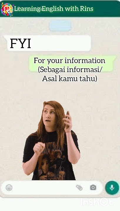 😎Singkatan Kata Gaul BAHASA INGGRIS🔴#2 - YouTube