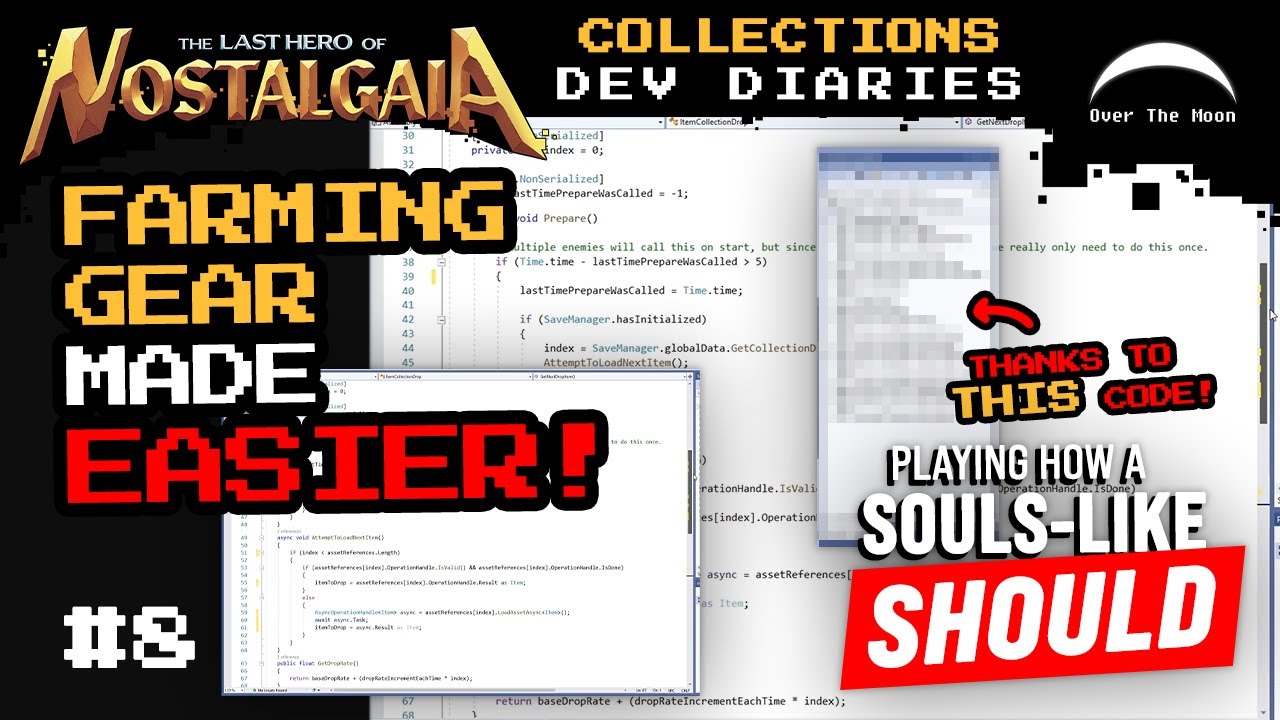 The Last Hero of Nostalgaia Dev Log - 8 - Collections - YouTube