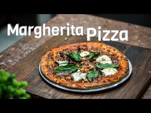 Margherita Pizza II Homemade Pizza Dough II Dolma Kitchen II Chef Diki ...