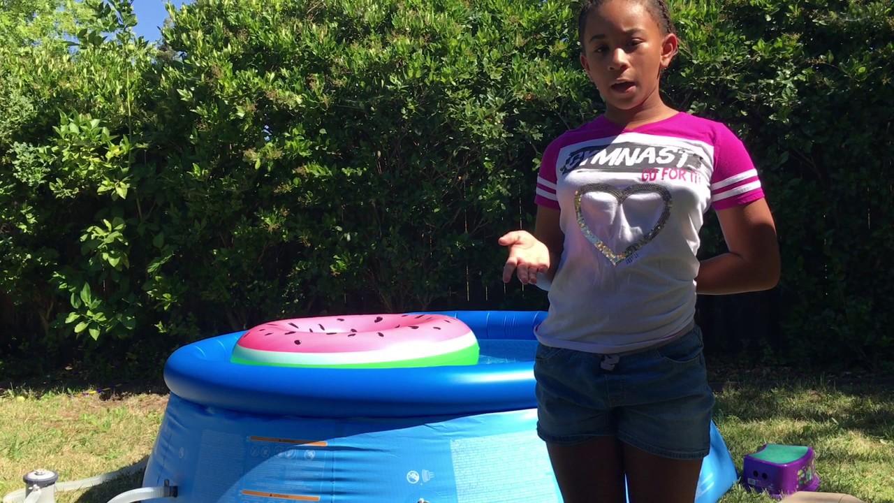 Intex Pool Review (8x30 w/Filter) - YouTube