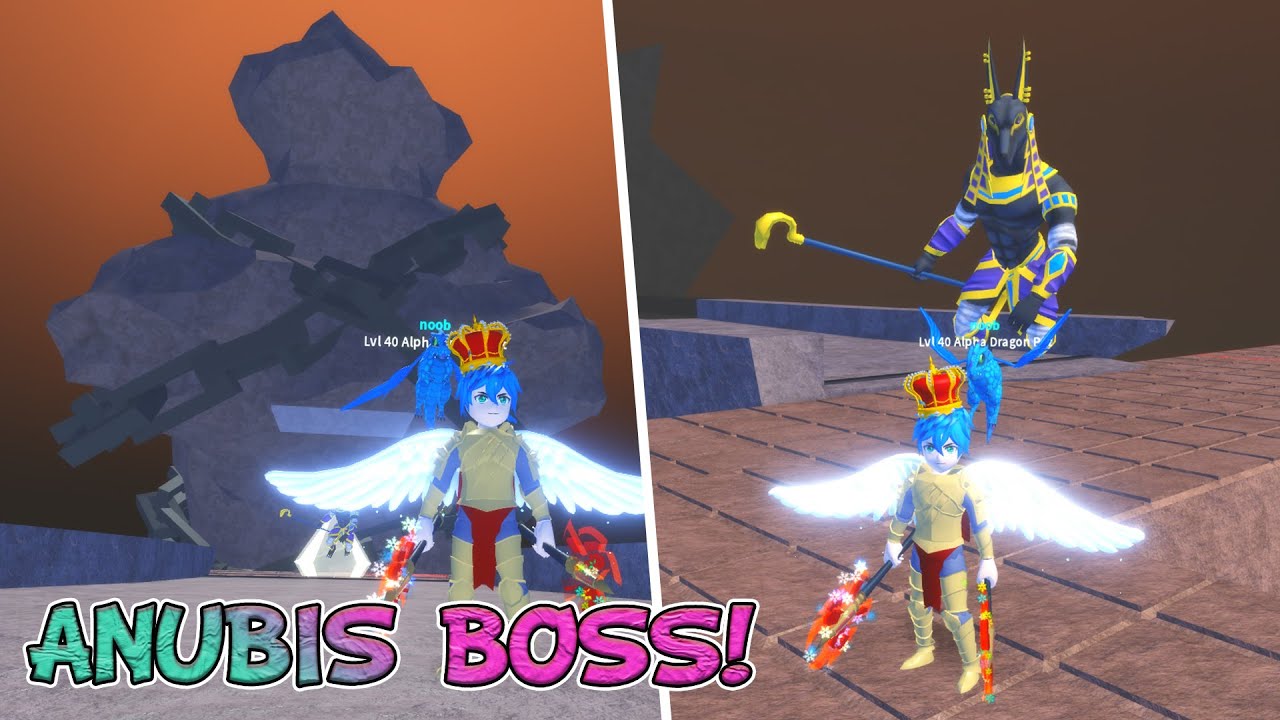 FIGHTING AGAINST THE ANUBIS BOSS IN WORLD ZERO! - YouTube