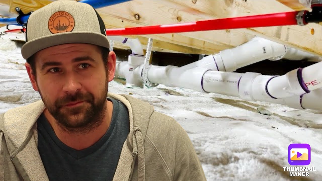 How to Plumb a Waste Line - YouTube