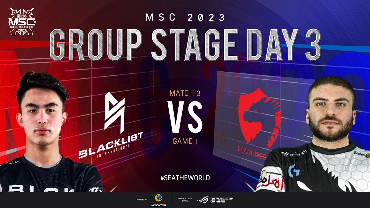 [EN] MSC Group Stage Day 3 | BLACKLIST INTERNATIONAL VS TEAM OCCUPY ...