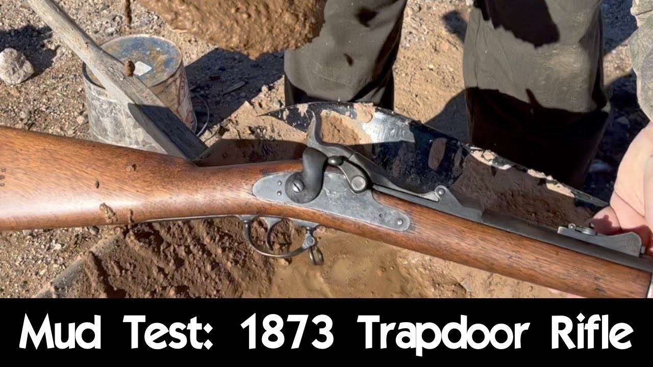 Mud Test: 1873 Springfield Trapdoor Rifle - YouTube