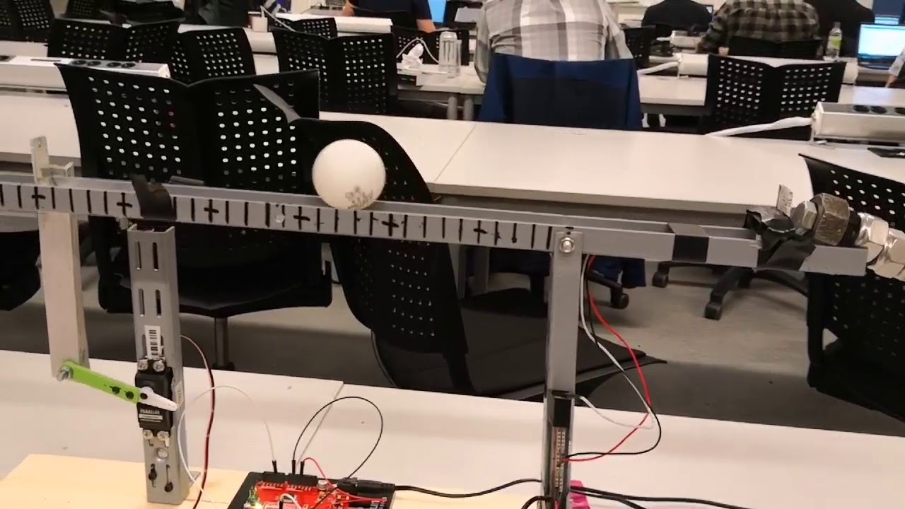Ball and Beam project - YouTube