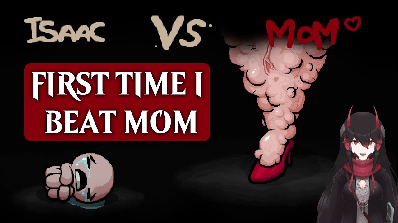 First time I beat Mom in The Binding of Isaac! - YouTube
