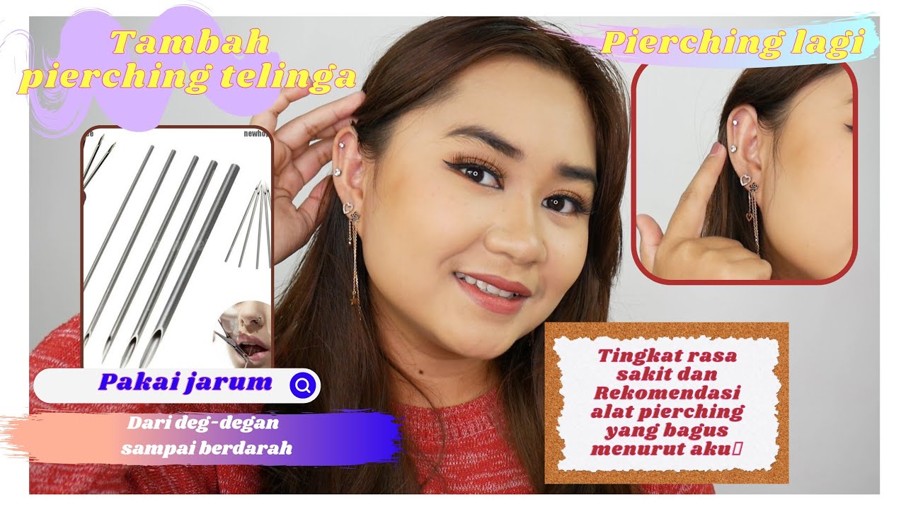 REKOMENDASI ALAT PIERCHING TELINGA & CERITA PENGALAMAN TINDIK SAMPAI ...