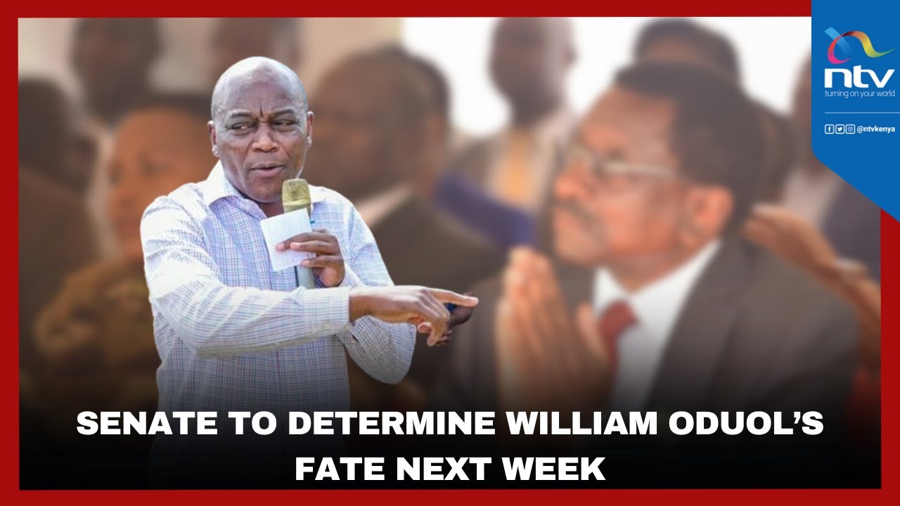 Senate to determine William Oduol’s fate next week - YouTube