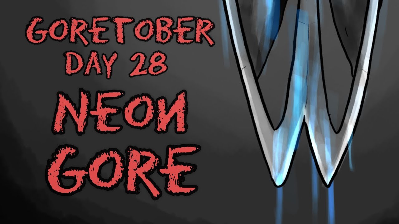 [NEON BLOOD] Neon Gore - Goretober Day 28 Speedpaint - YouTube
