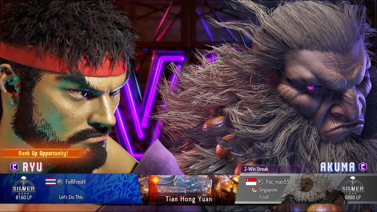Street Fighter 6 - Akuma Online Ranked Match #29 (Against Ryu) - YouTube