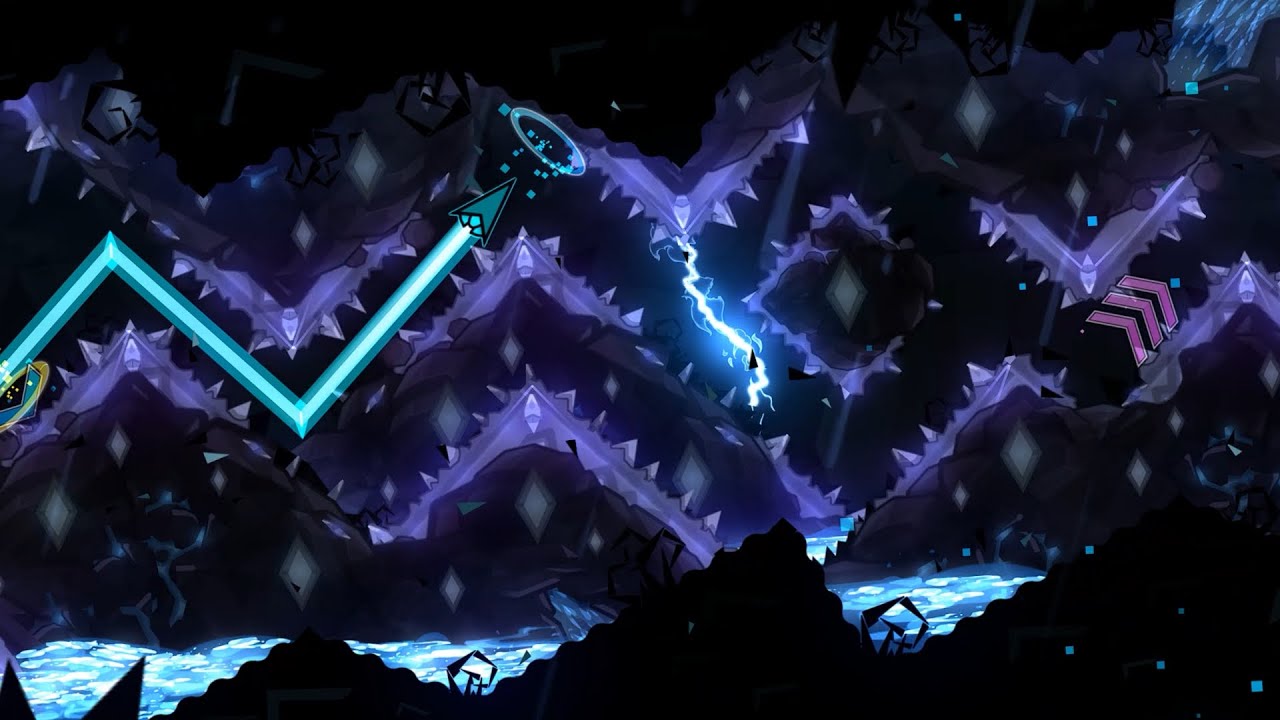 Aerial Gleam - in Perfect Quality (4K, 60fps) - Geometry Dash - YouTube