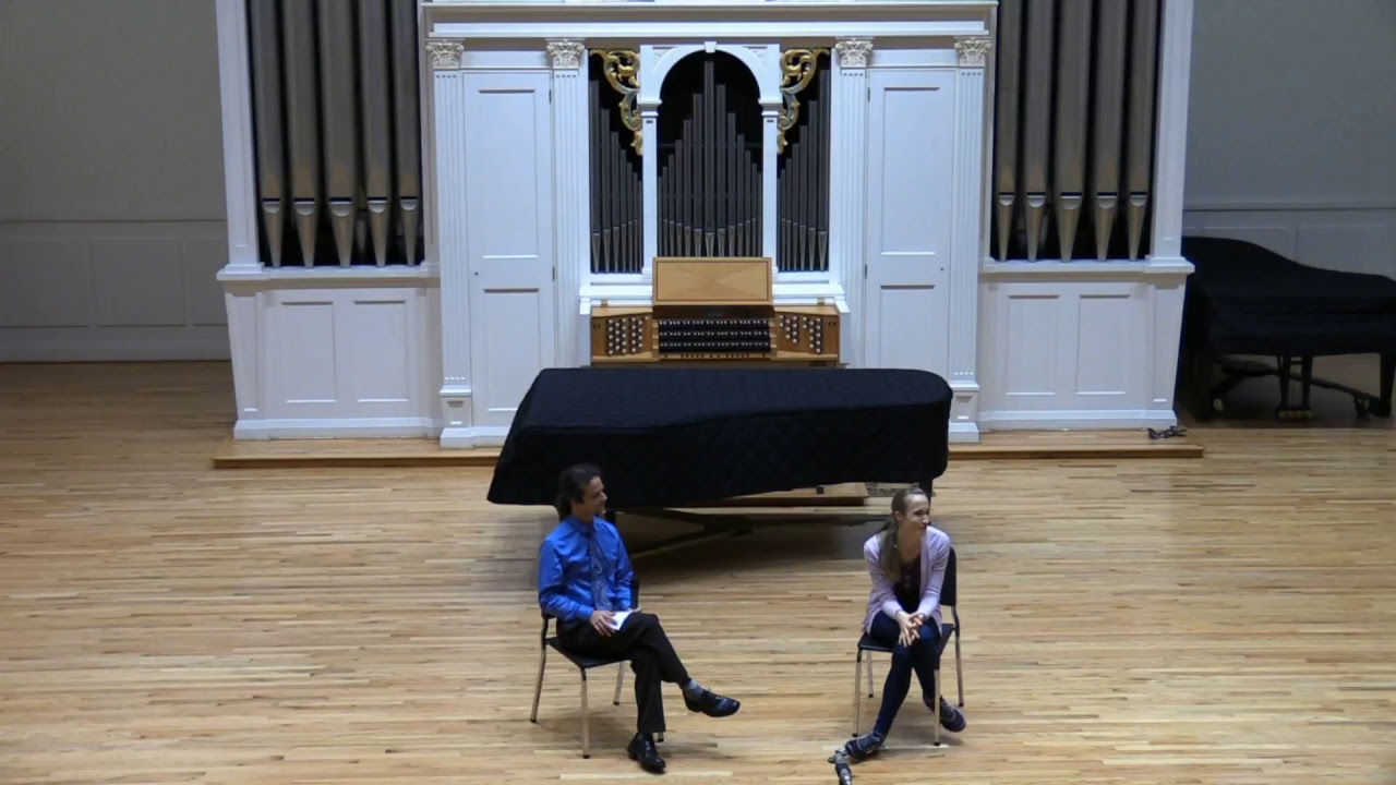 Student Recital - Interview With Composer Hannah Lash - YouTube