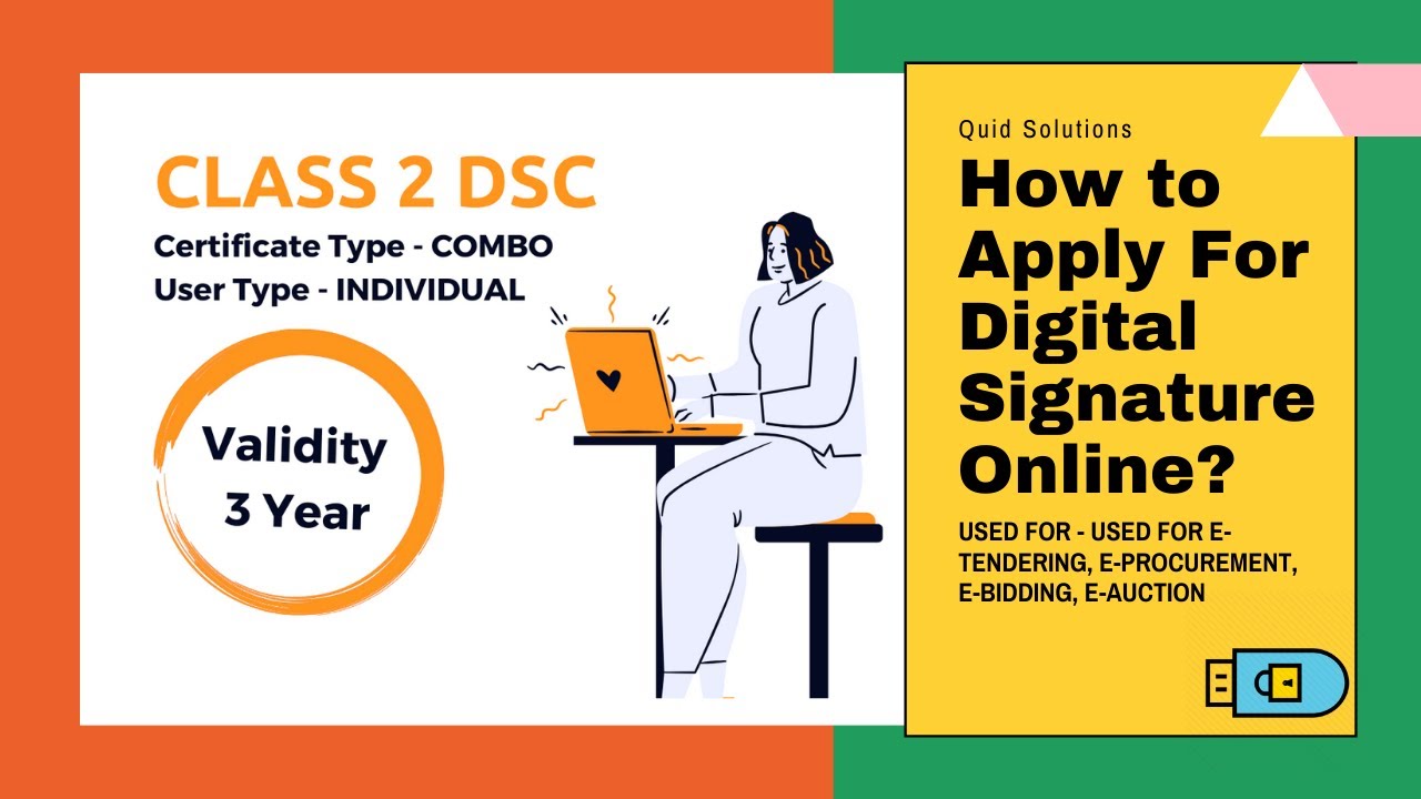 Class 2 DSC, For Individual, Validity 3 Year COMBO - YouTube