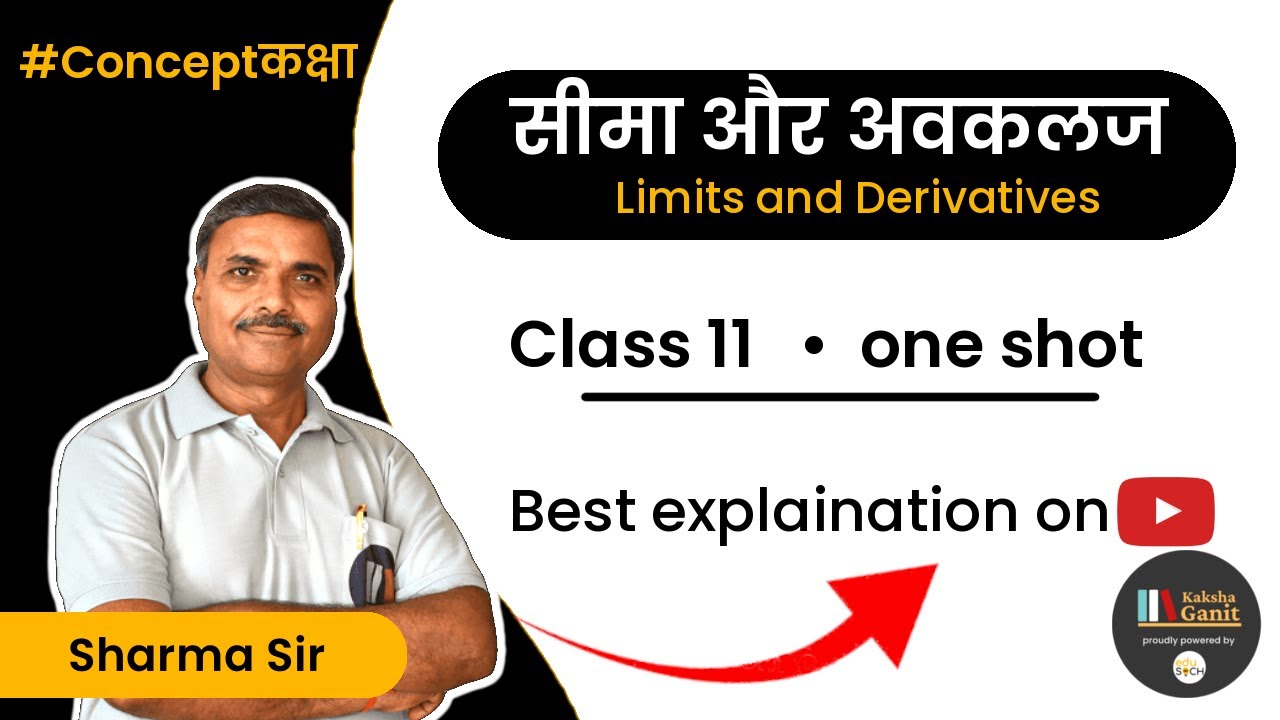 सीमा और अवकलज (Limits and Derivatives in Hindi) | Maths Class 11 ...
