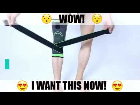 AOLIKES Knee Support Knee Brace - YouTube