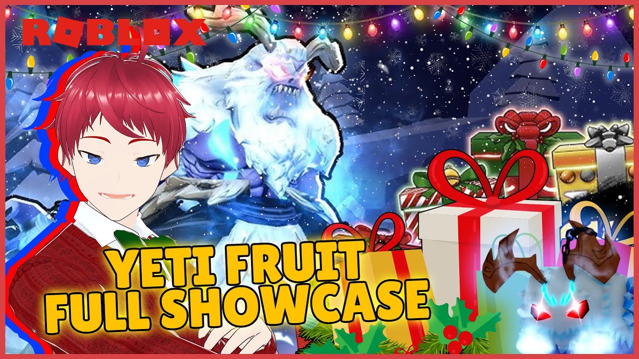 ROBLOX BLOX FRUITS YETI FRUITS FULL SHOWCASE - YouTube