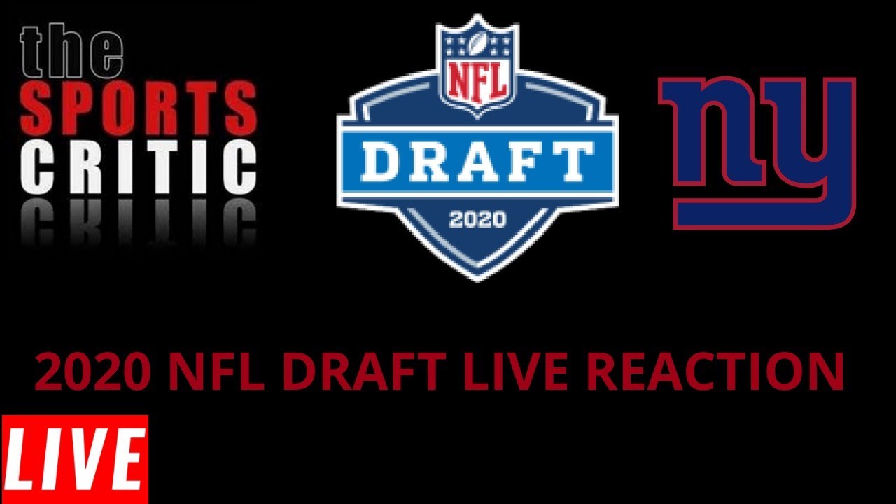 2020 NFL Live Draft Reaction - YouTube