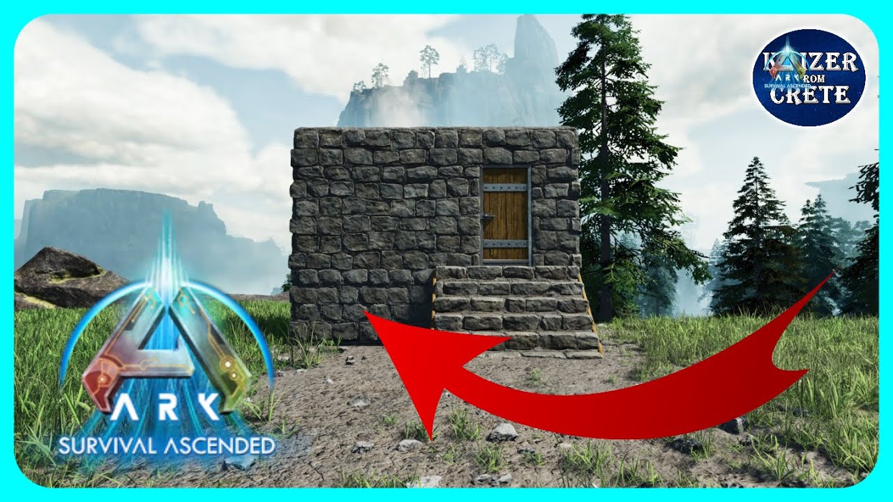 How to build hidden storages in ARK: Survival Ascended - YouTube