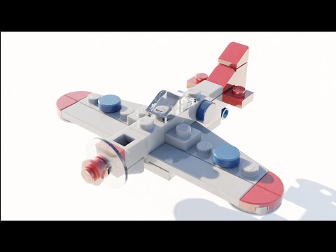 Lego Mini Airplane Build - YouTube