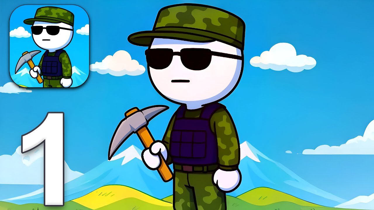 Army Base Miner - Gameplay Walkthrough Part 1 - Mining, Building ...