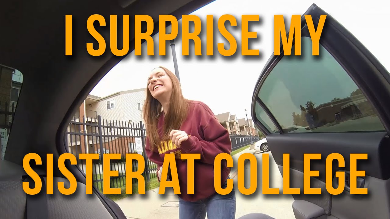 I Surprised My Sister Youtube