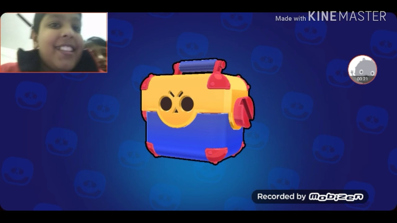 A big maga box challenge with my brother in brawl star - YouTube