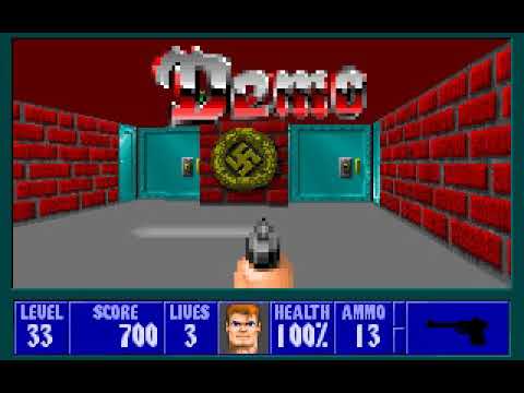 WOLFENSTEIN 3D - DEMO - YouTube