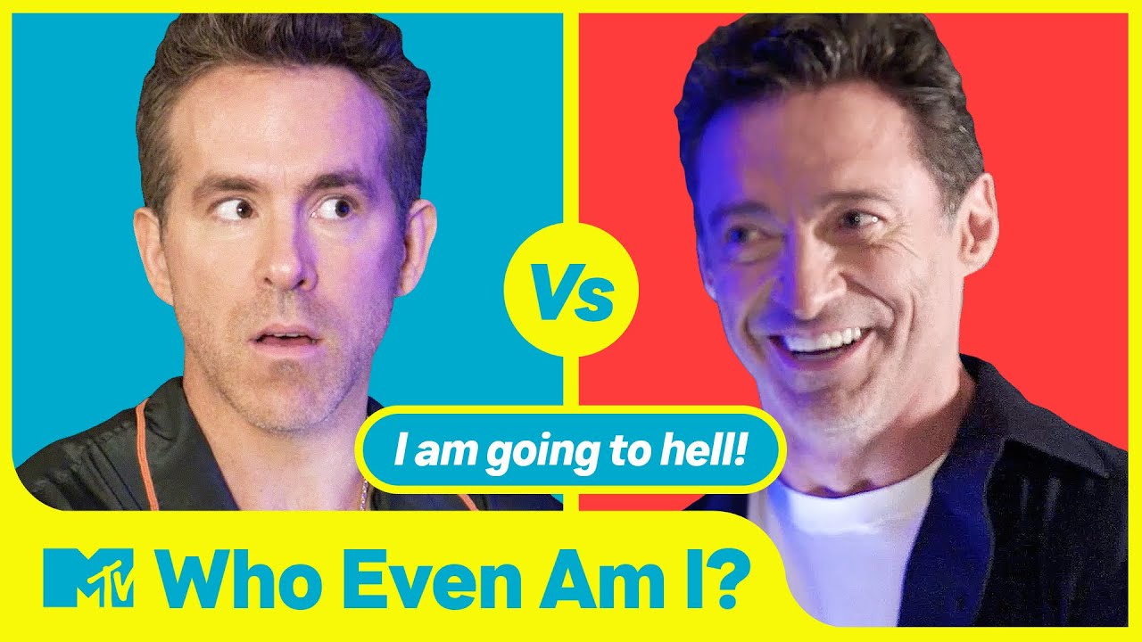 Ryan Reynolds & Hugh Jackman Play “Who Even Am I?” 😂 | Deadpool ...