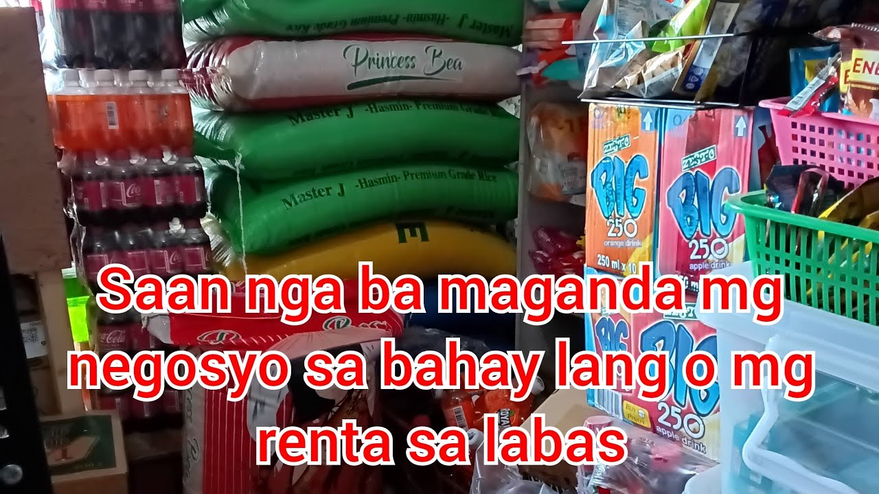 Sarisari store business maganda ba mg tindahan sa bahay o mg renta sa ...