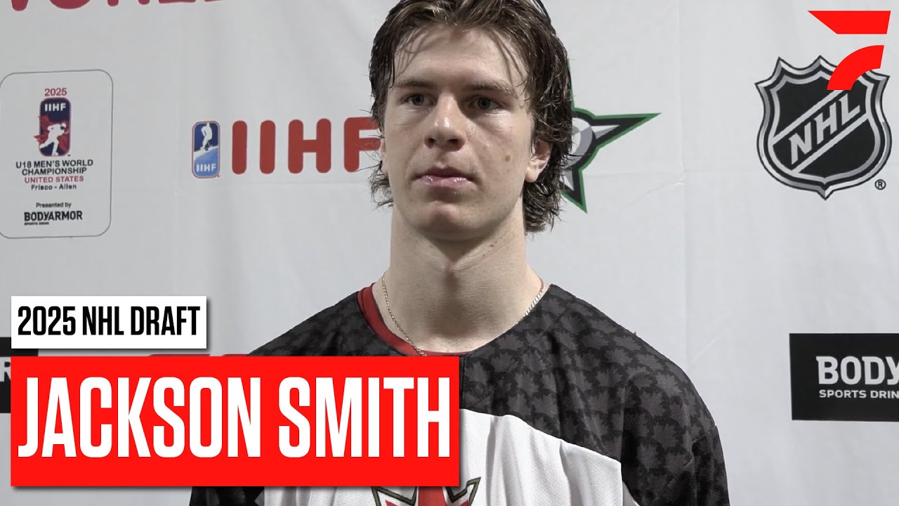 NHL Draft Prospect Jackson Smith Talks About Canada Win, Trying To ...