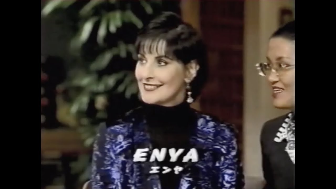 Enya - Only if, interview on News Station, Japan 1997 - YouTube